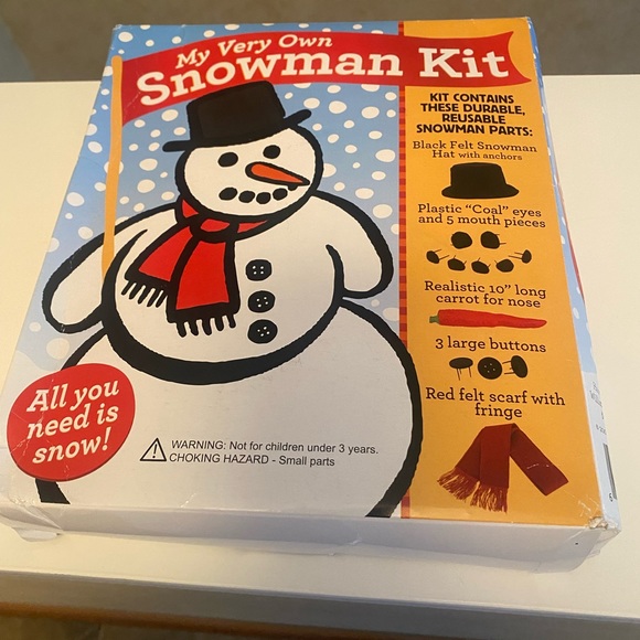 Other | Brand New Snowman Kit Just Add Snow | Poshmark